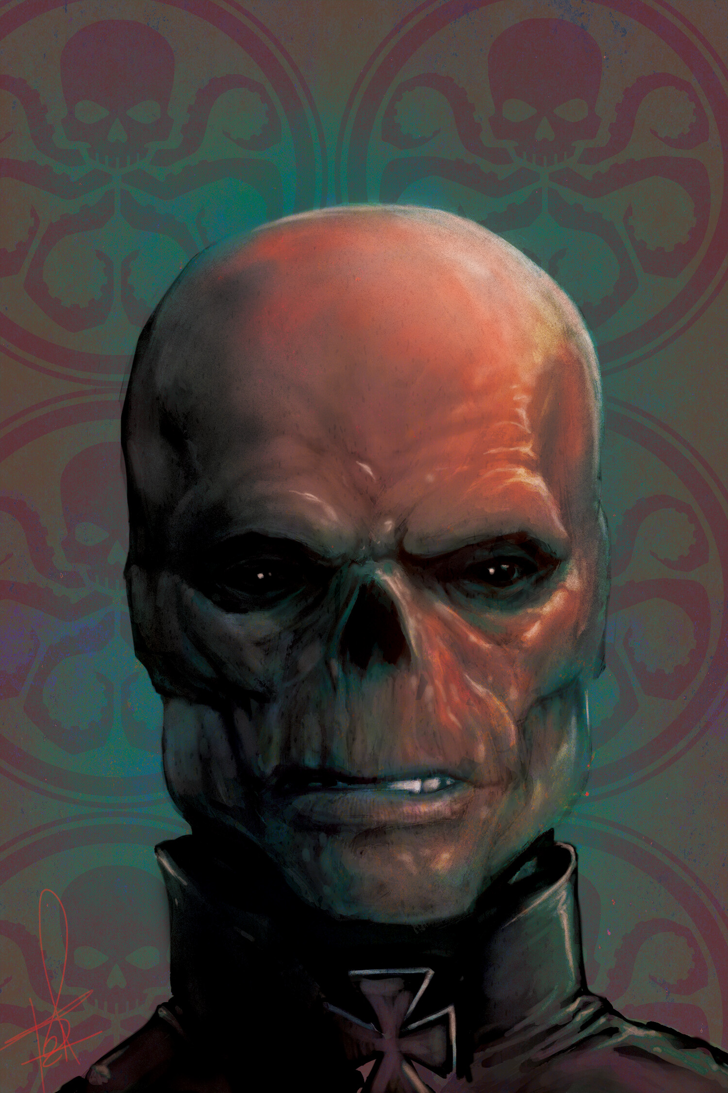 ArtStation - Red Skull