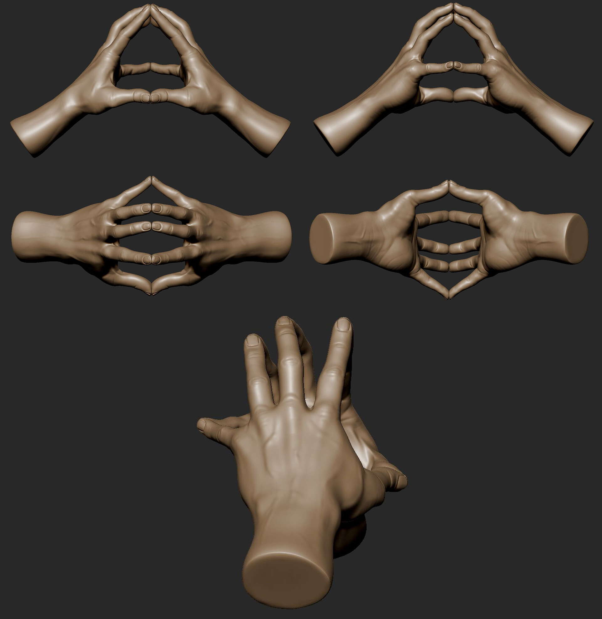 ArtStation - Hands - 3D Models