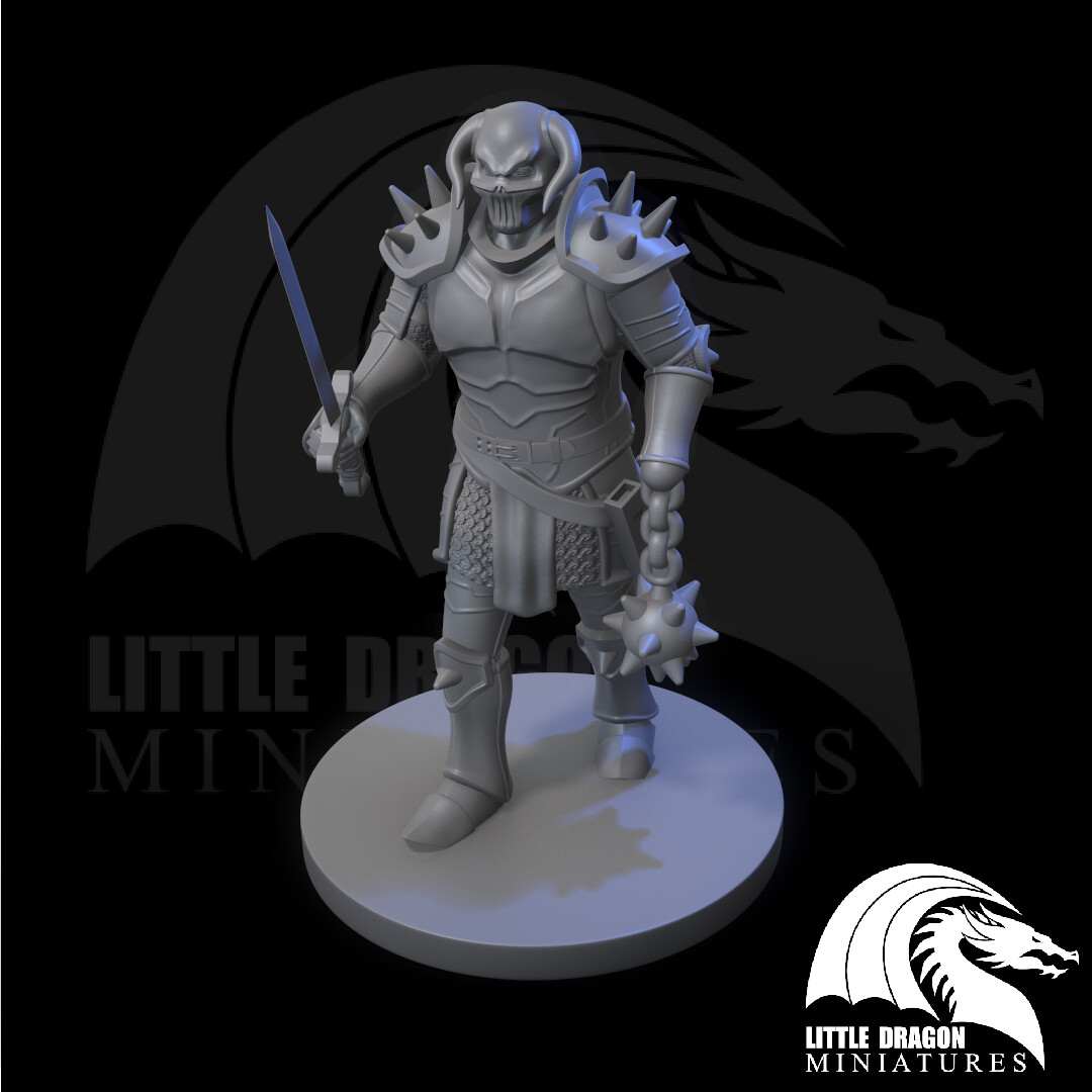 ArtStation - Knight Miniature