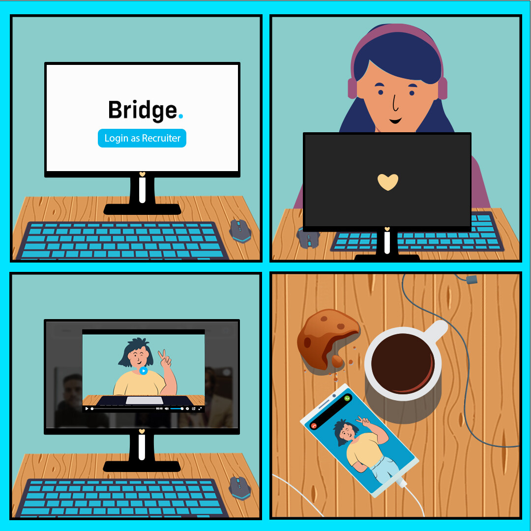 ArtStation - 4 Panel Comic - Bridge