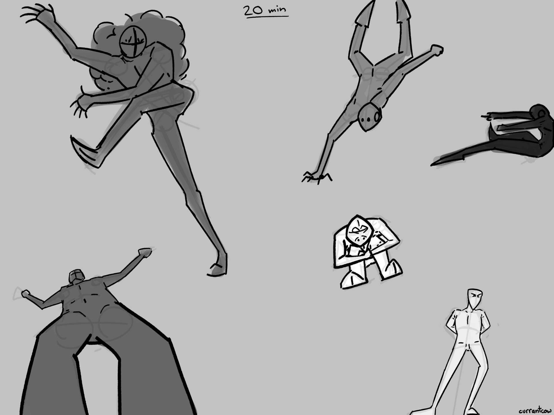 gestural drawing ks2