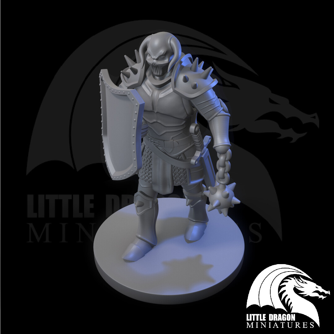 ArtStation - Knight Miniature