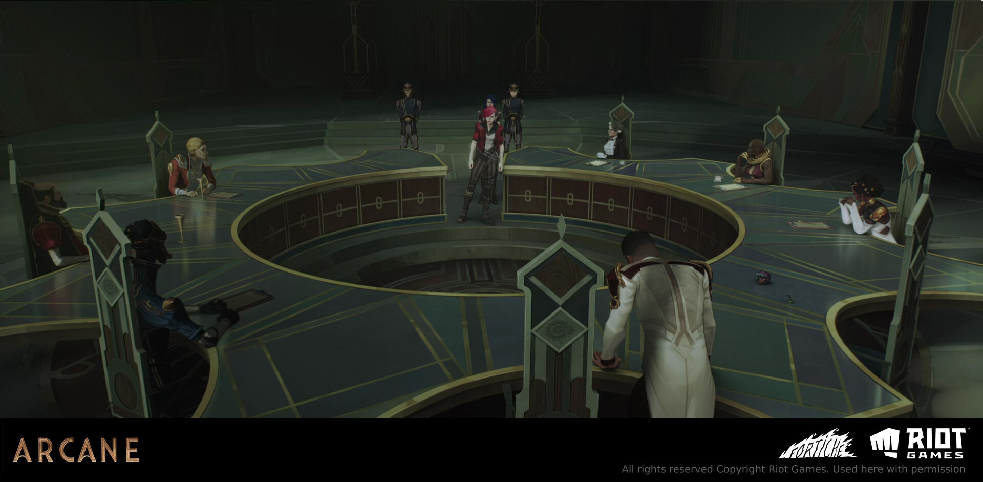 jessica ferry - Arcane - Council Room