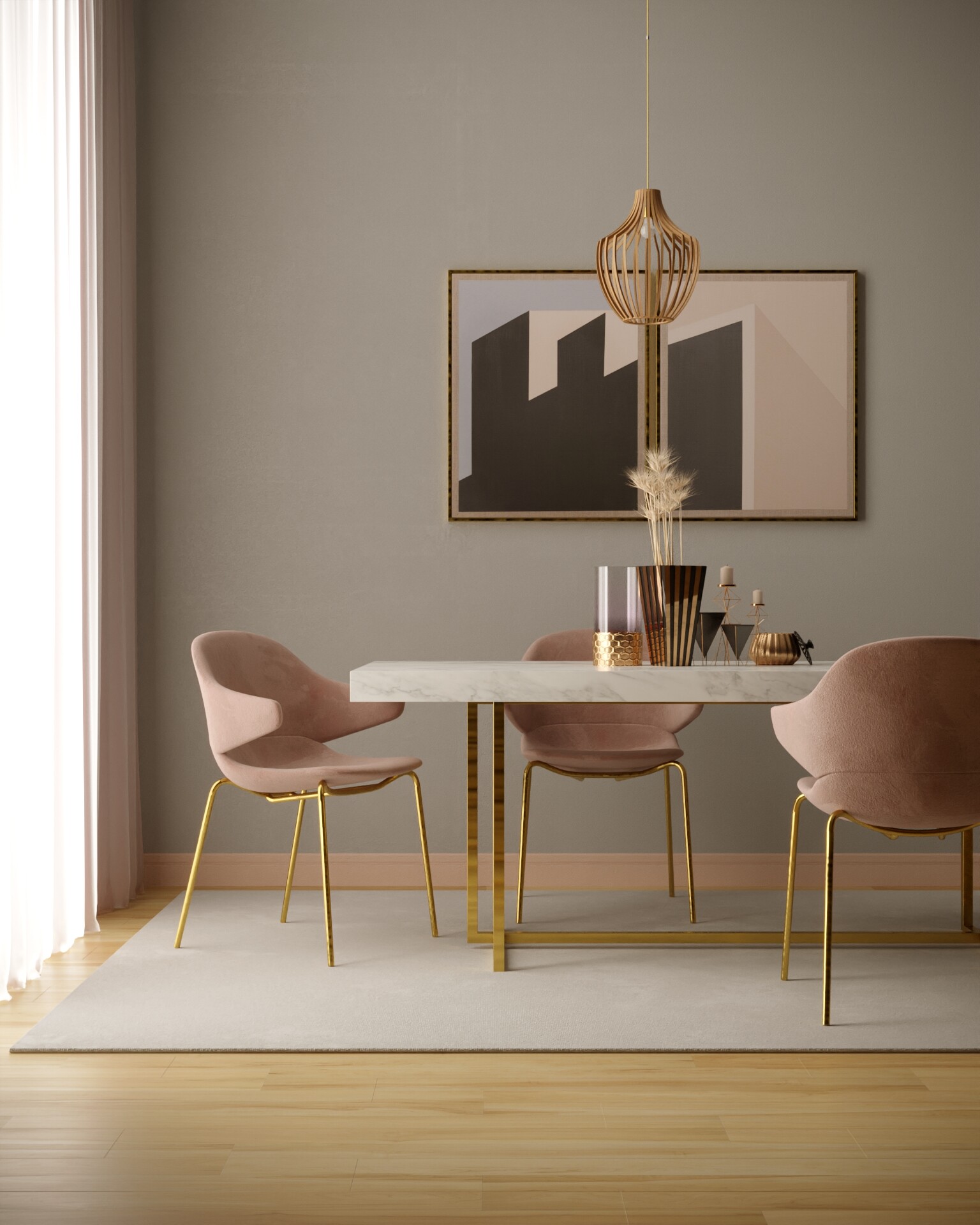ArtStation - CGI - Dining Room (ArchViz)