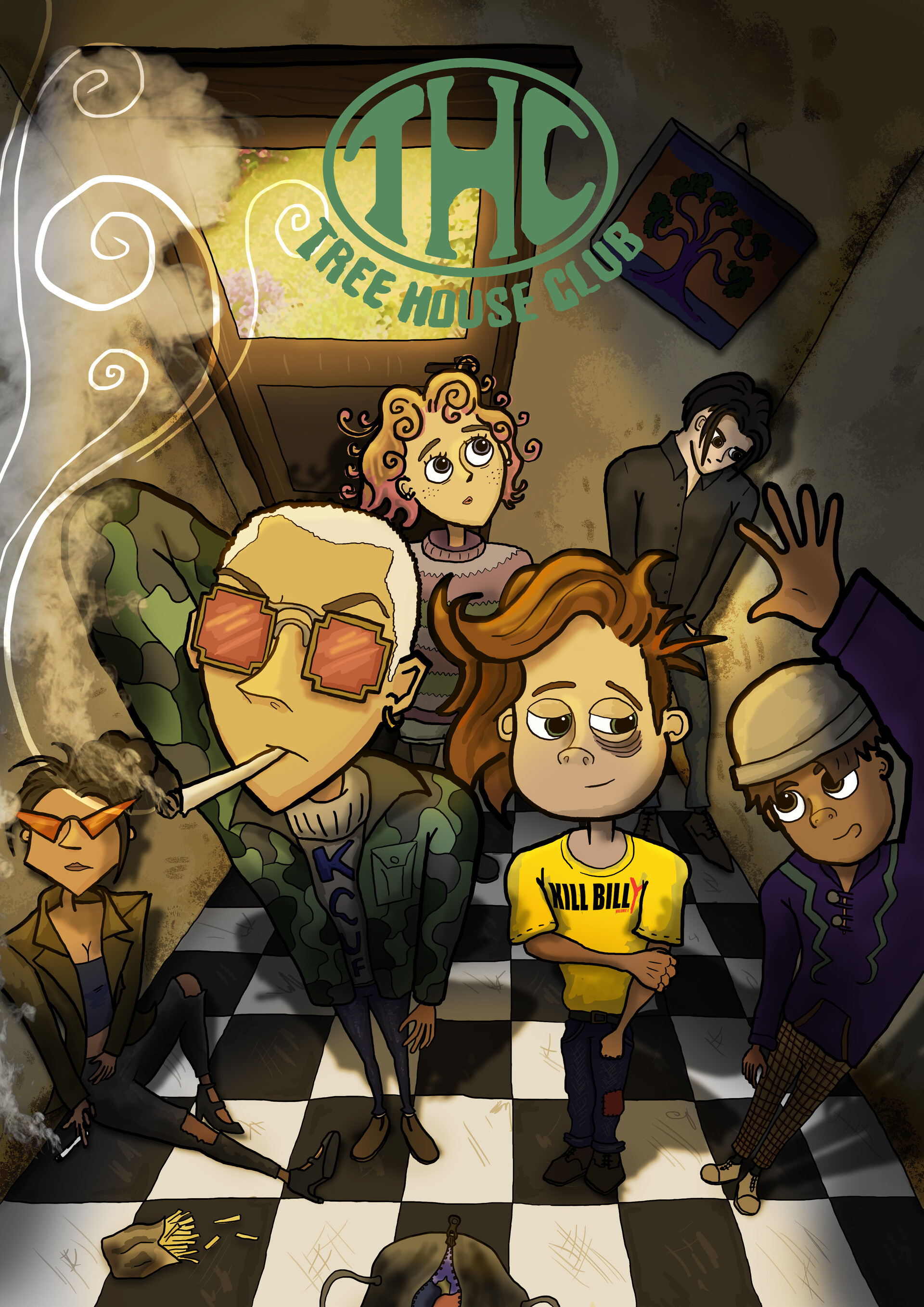 ArtStation - Tree House Club Cover Art