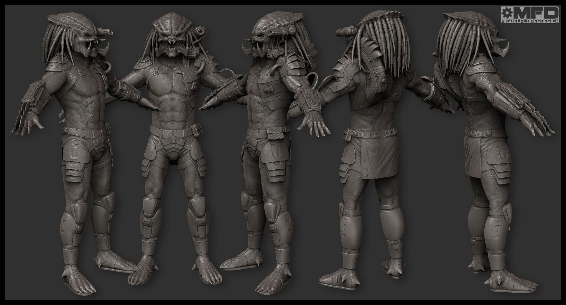 predator render deviantart