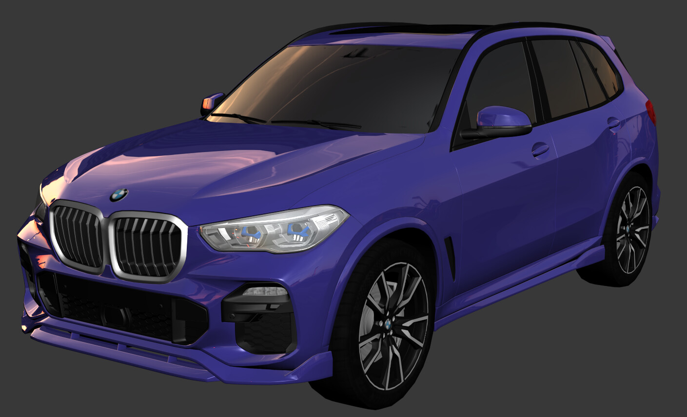 ArtStation - BMW X5 G05 Paradigma