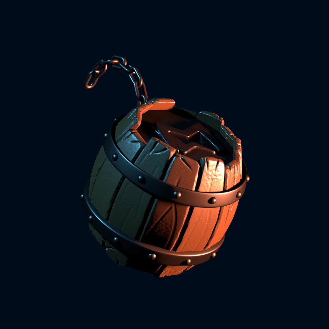 ArtStation - barrel Toon