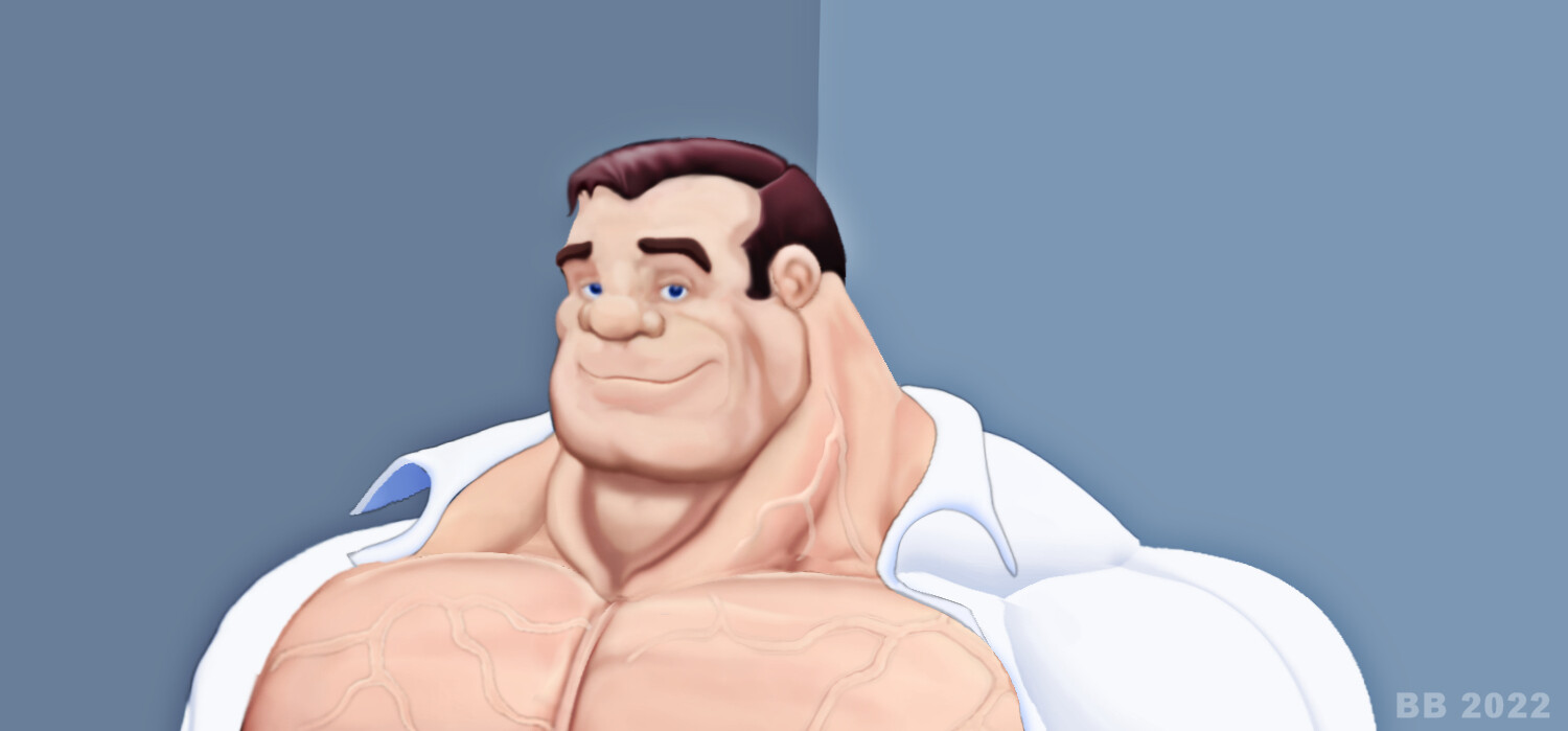 ArtStation - Grinning Muscleguy