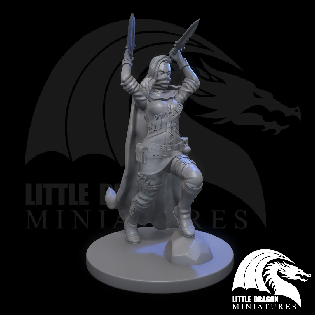 ArtStation - Rogue Miniature