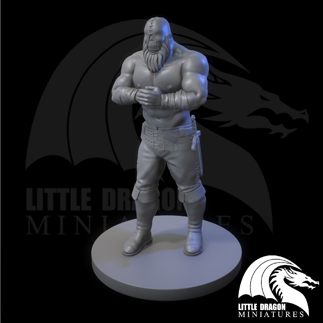 ArtStation - Bully Miniature