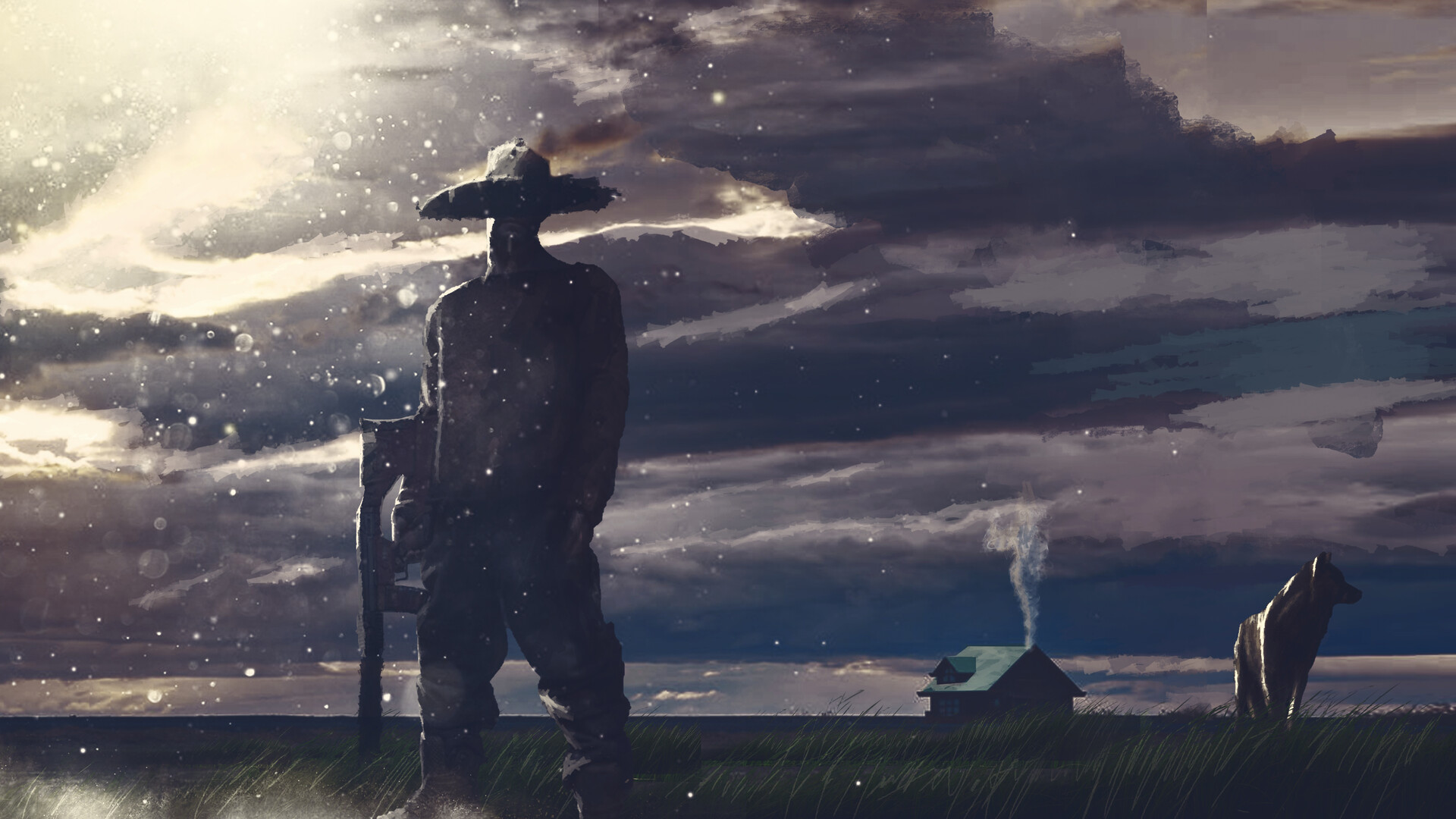 ArtStation - Defending home