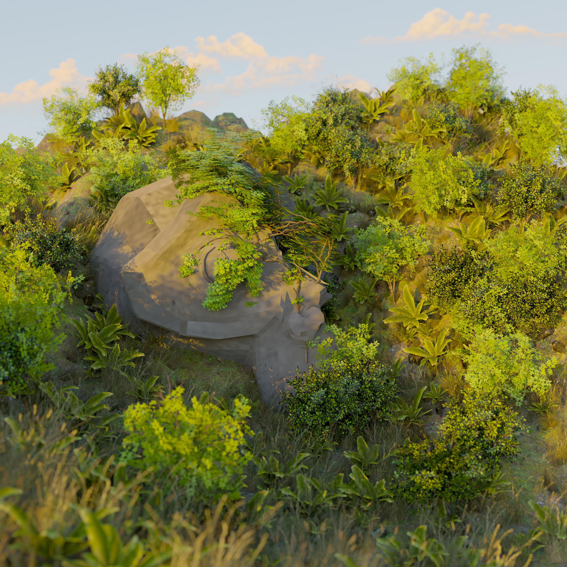 ArtStation - Monkey Mountain