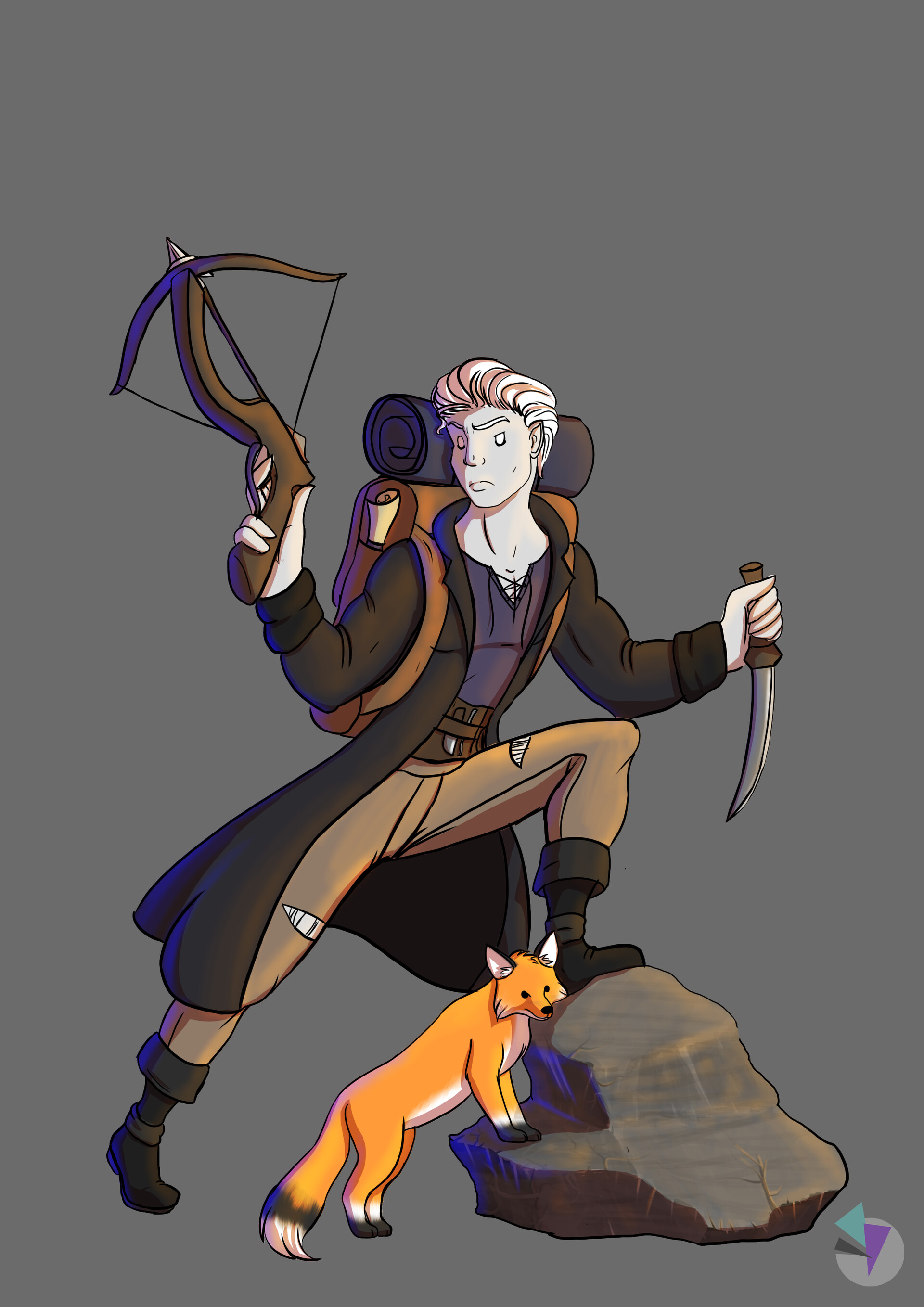 ArtStation - Rean the Changeling Rogue