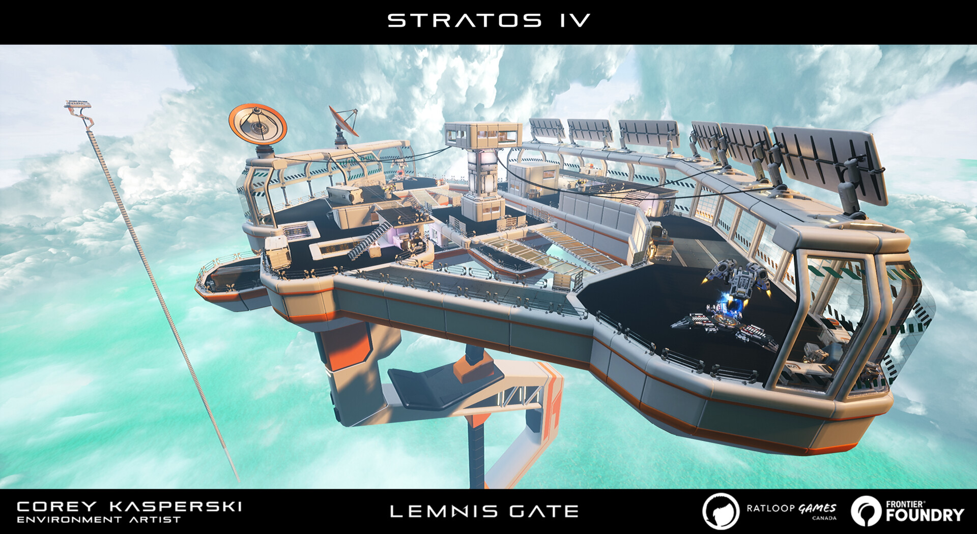 Corey Kasperski - Stratos IV Deathmatch Map