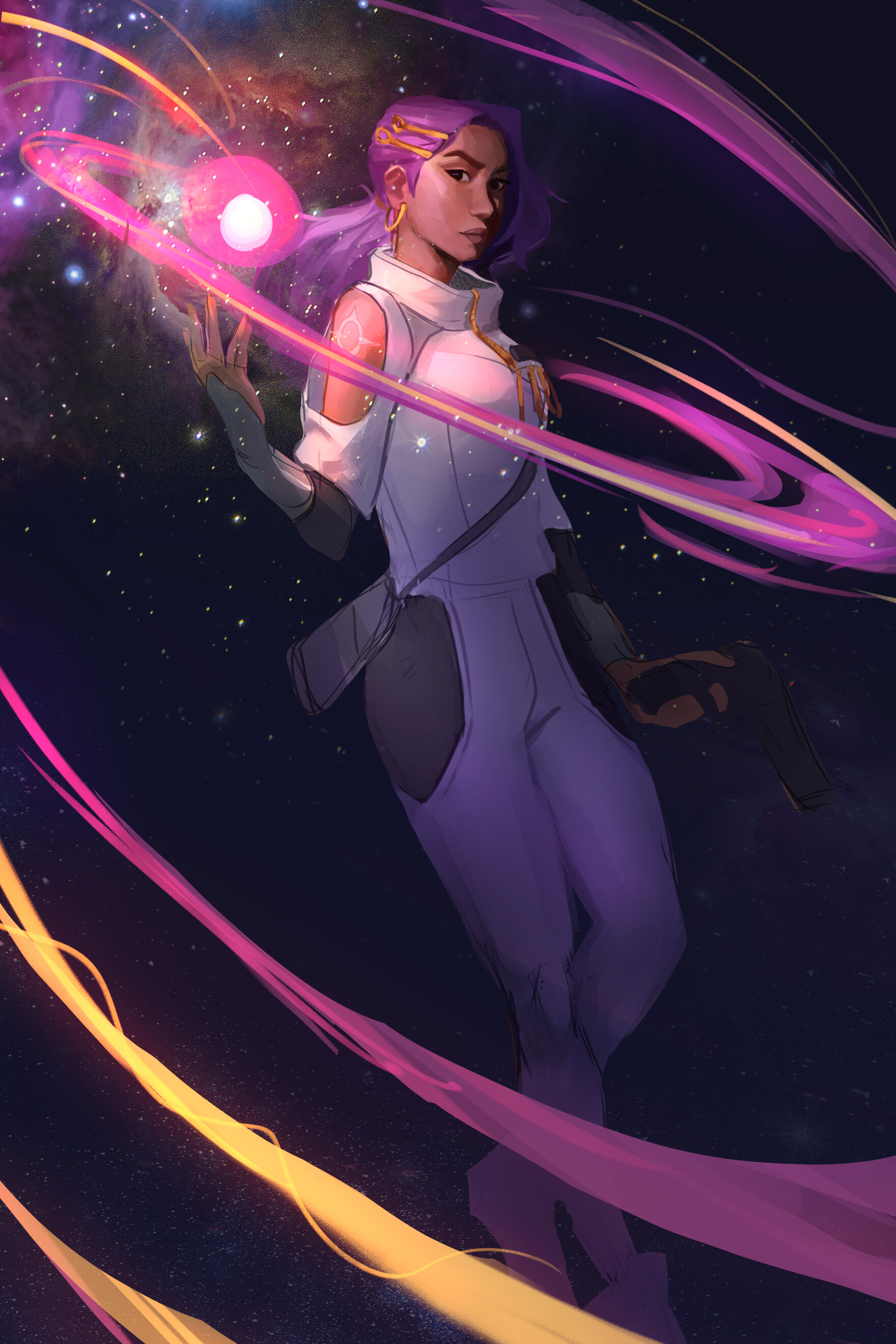 ArtStation - pre production VALORANT astra fanart