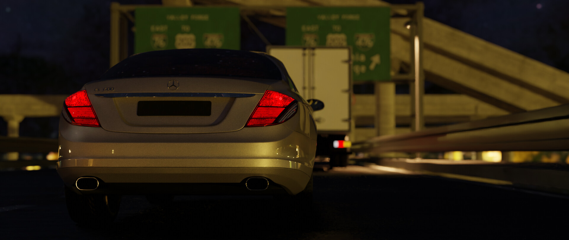 ArtStation - Animation Series: Highway Night Drive