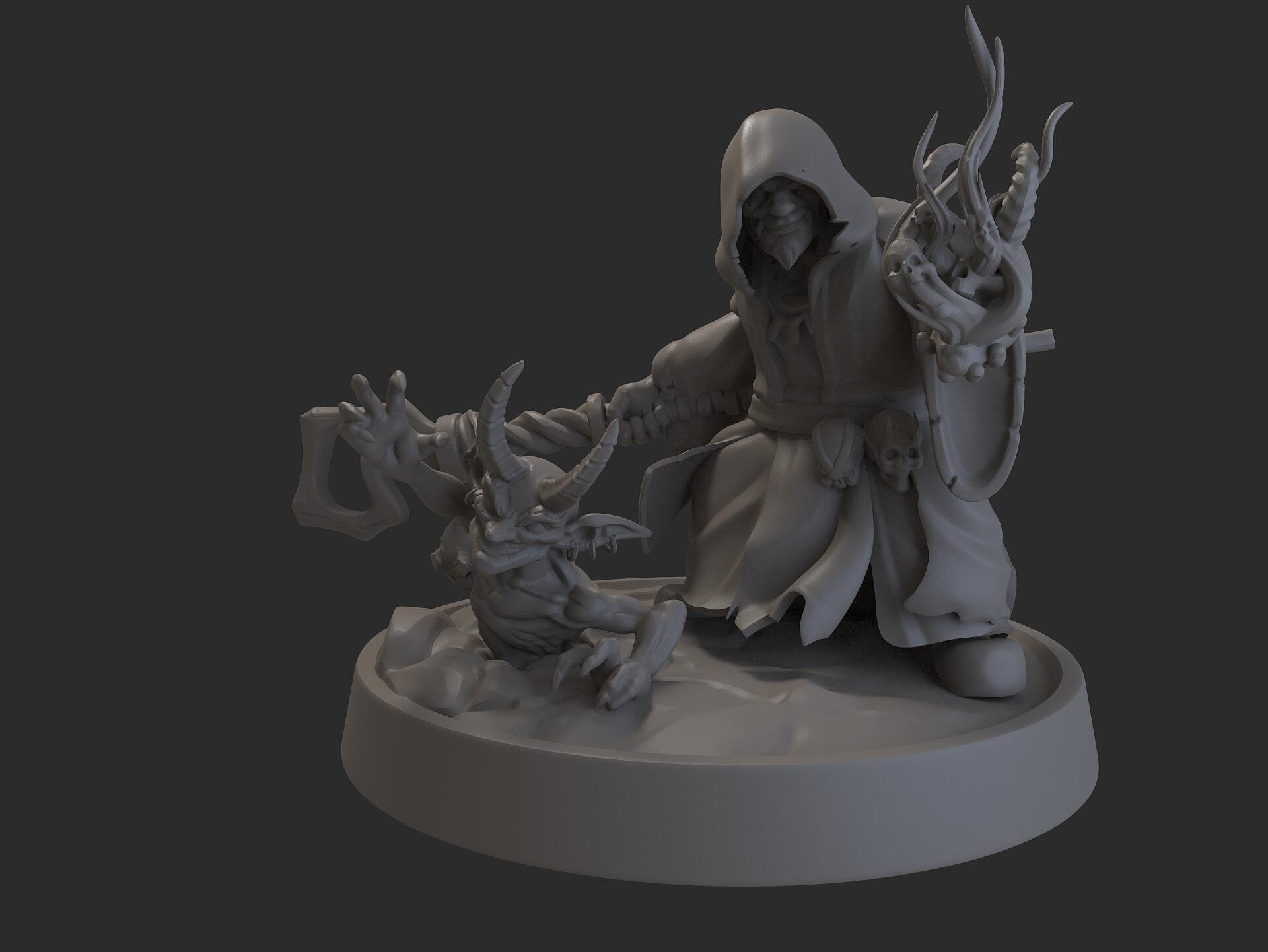 ArtStation - Gnome Warlock