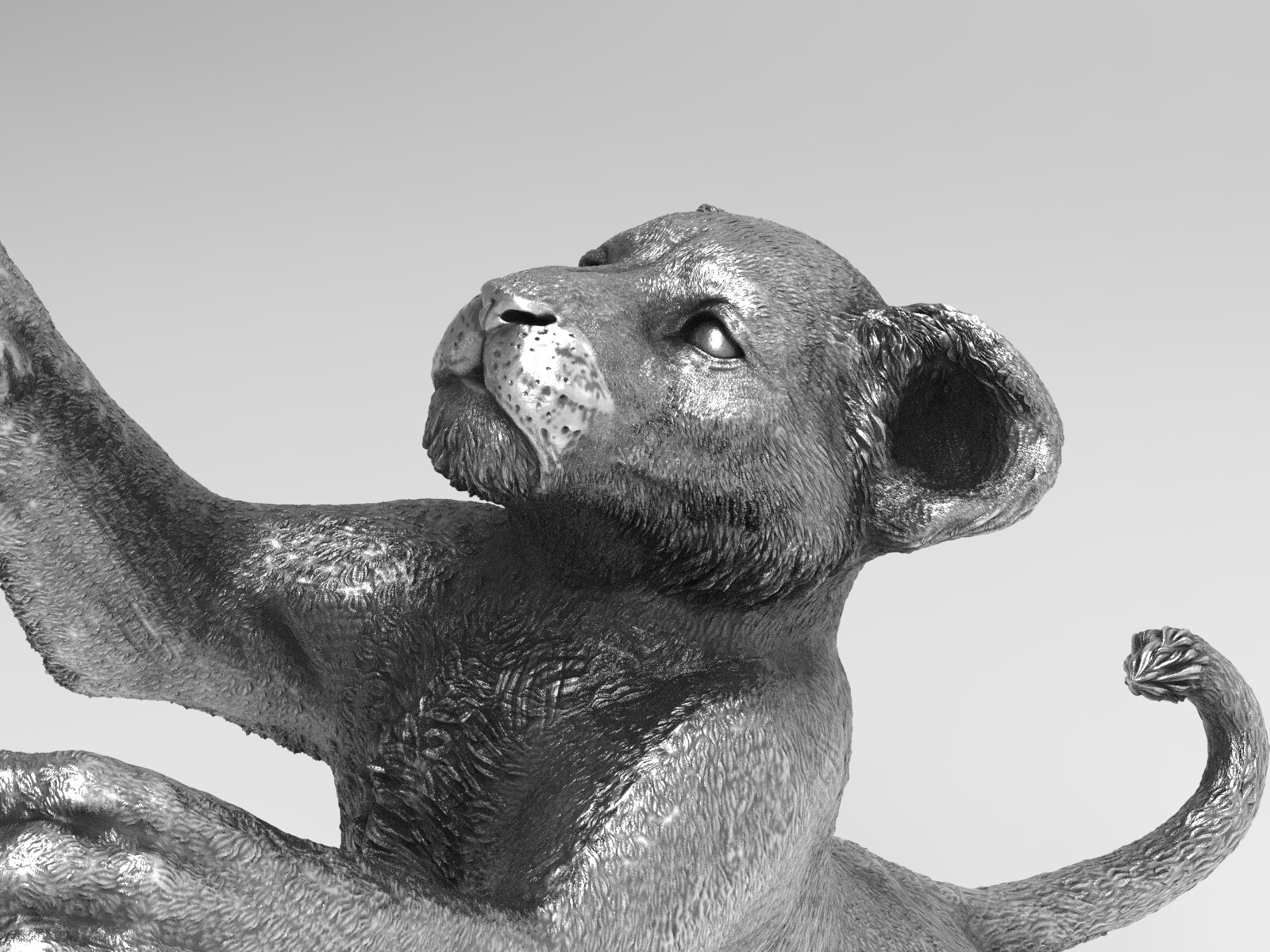 ArtStation - Lion cub