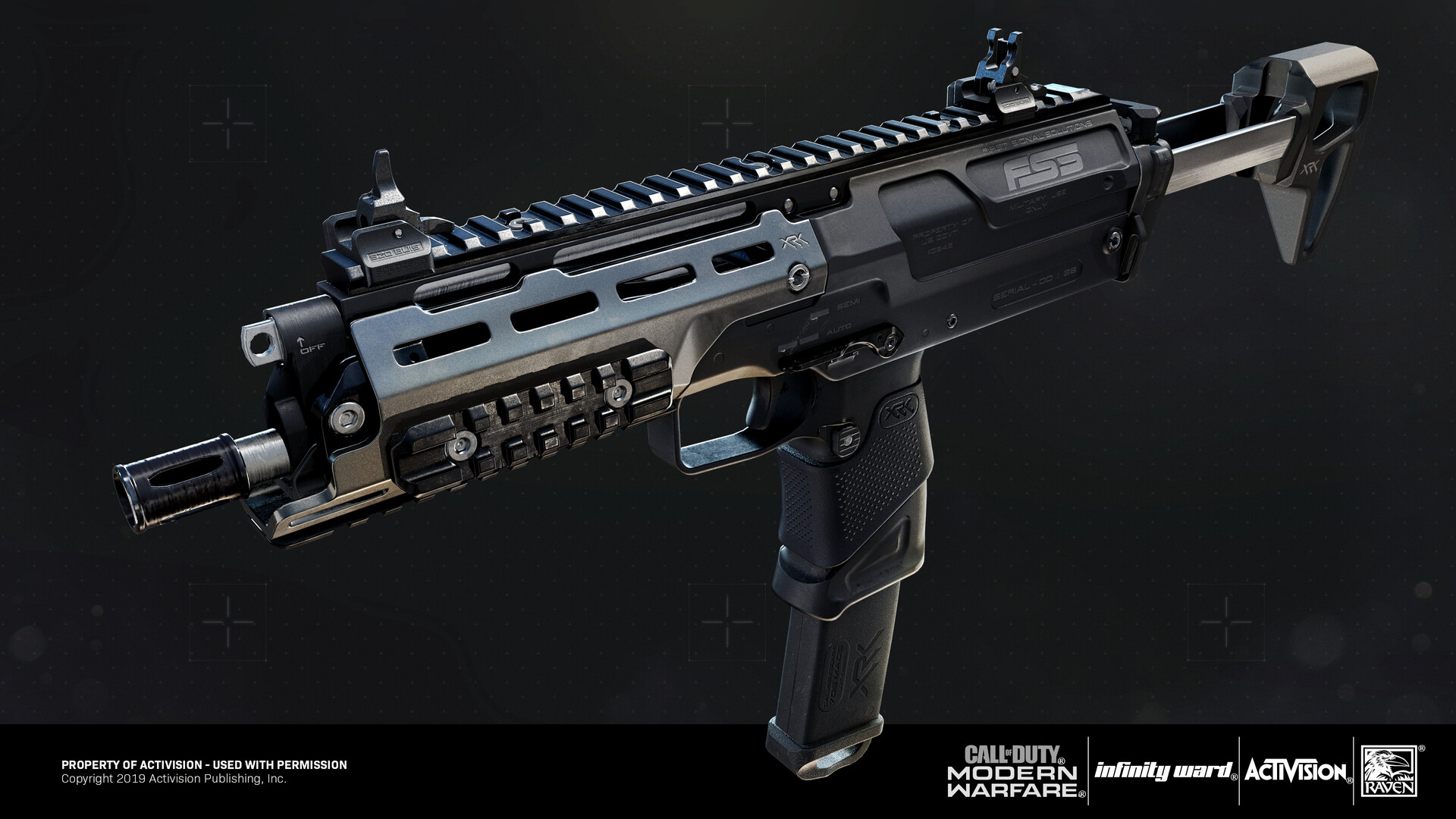 ArtStation - In-game weapon asset for Call of Duty – Modern Warfare