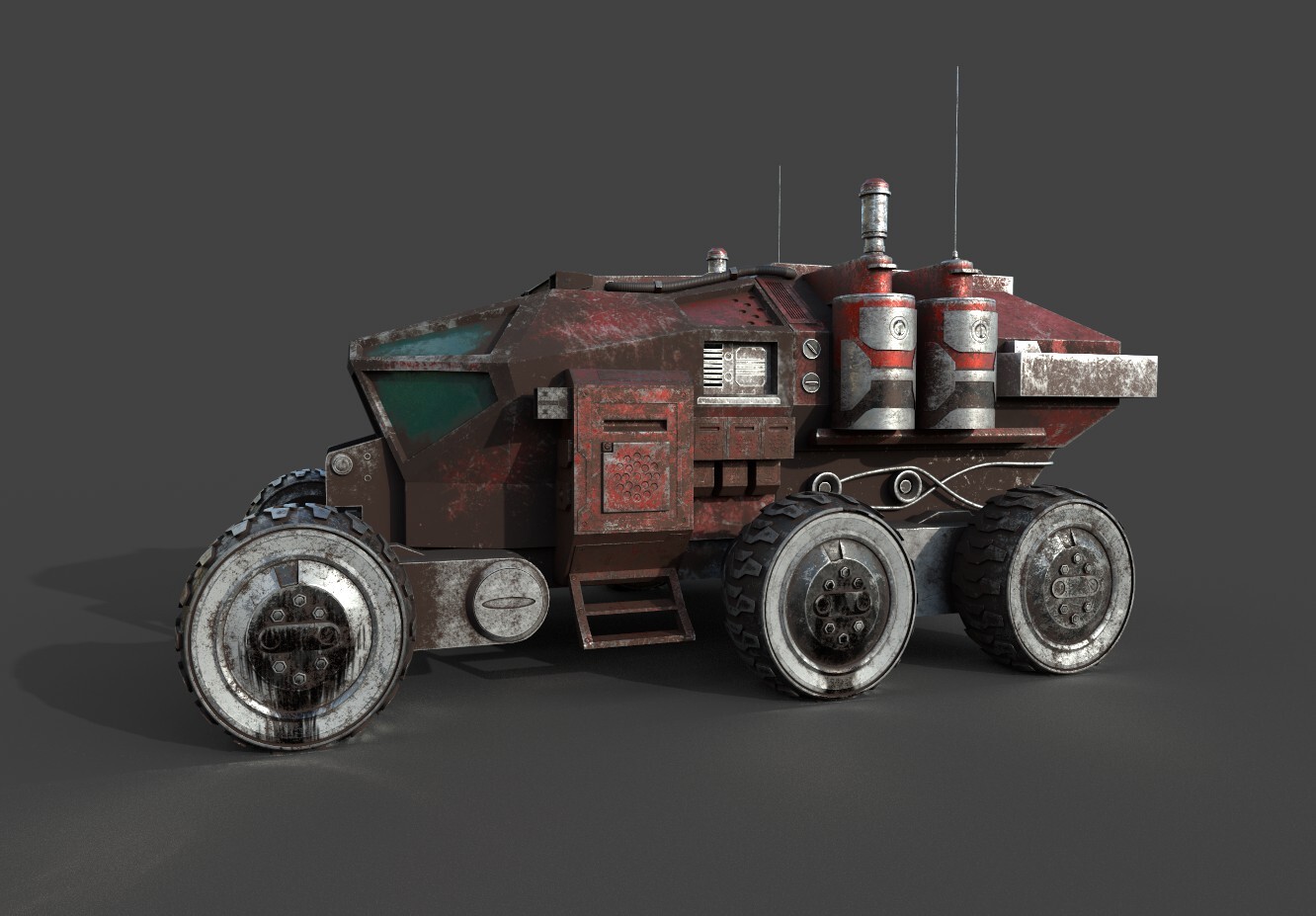 ArtStation - Scifi truck