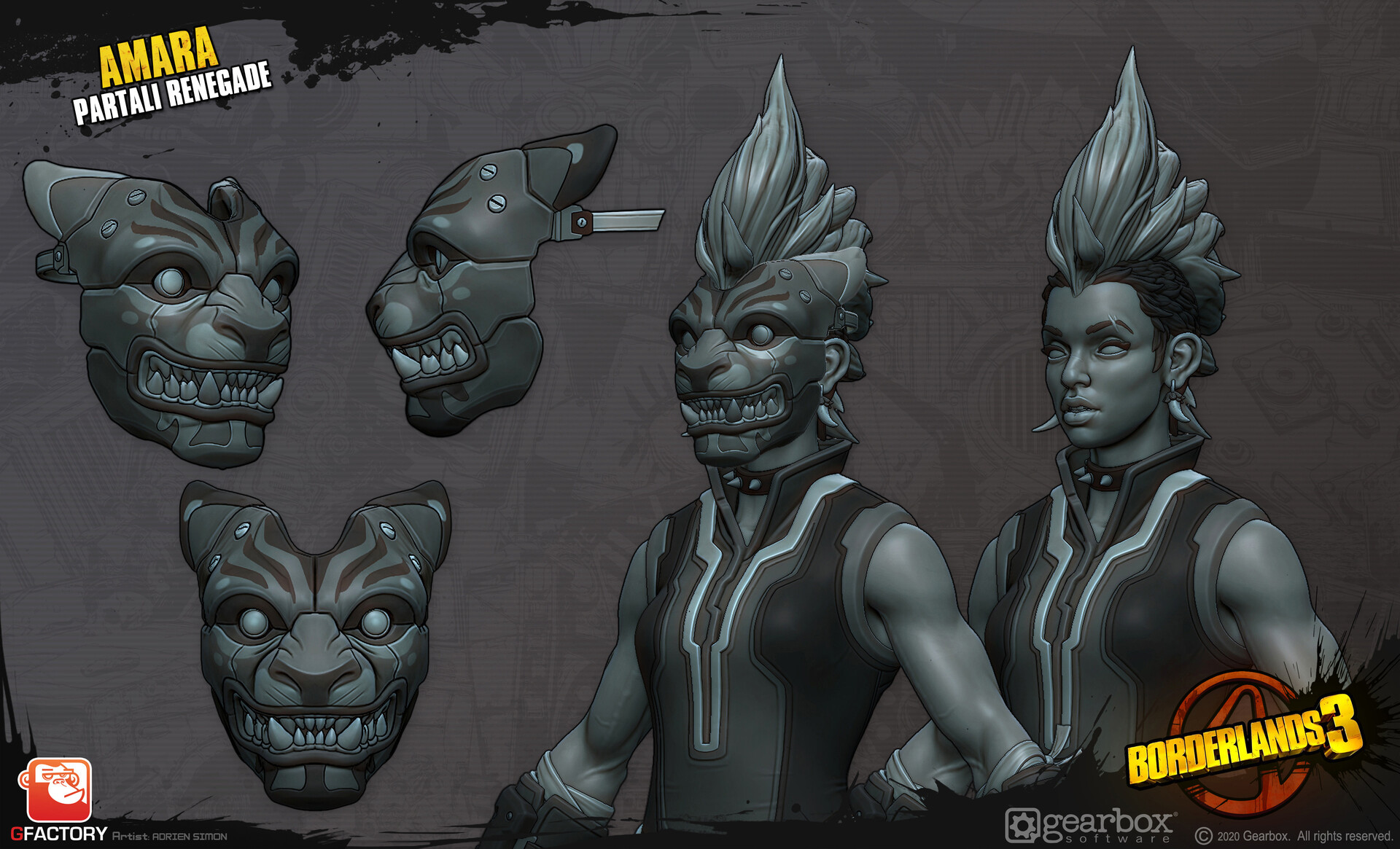 Adrien SIMON - Amara Partali Renegate - Borderlands 3