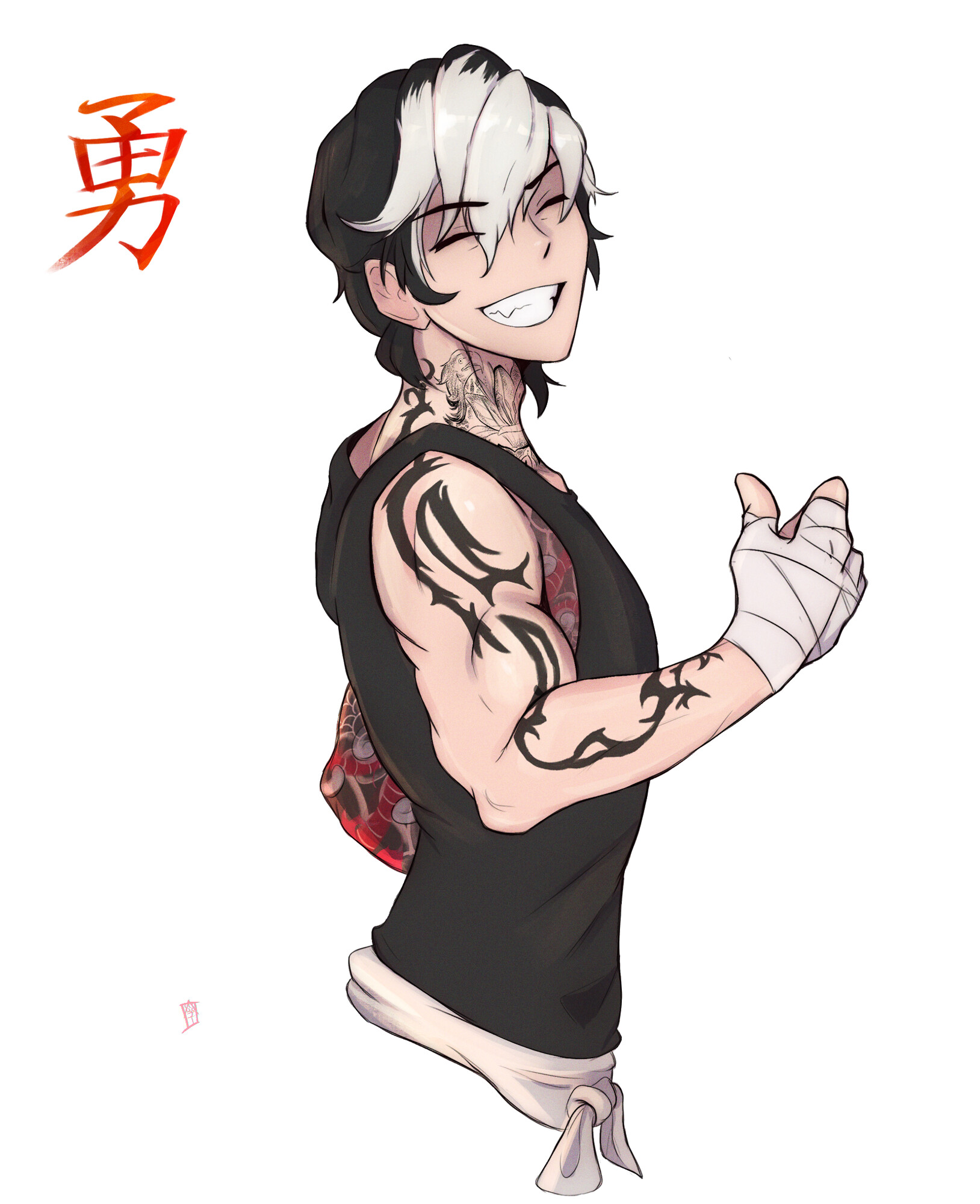 ArtStation - Smiling Gangster