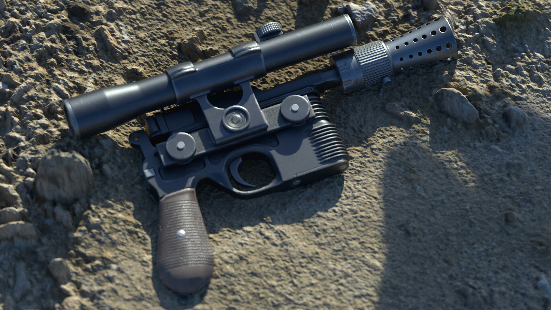 ArtStation - DL-44 Blaster