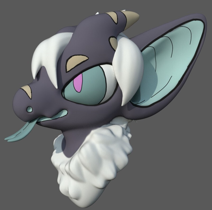 ArtStation - Liu Mochiri Bust