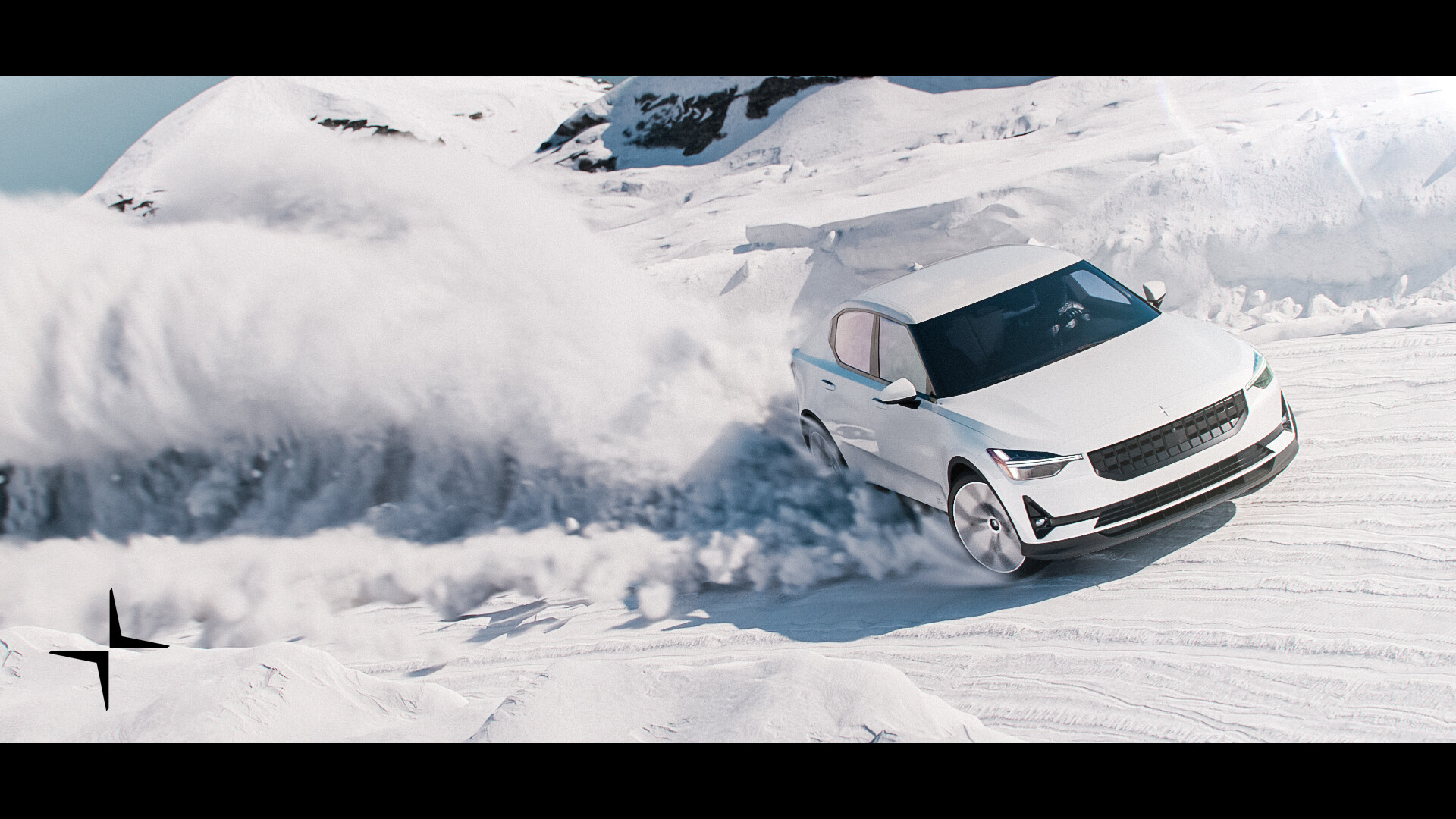 ArtStation - Snow day - Polestar 2