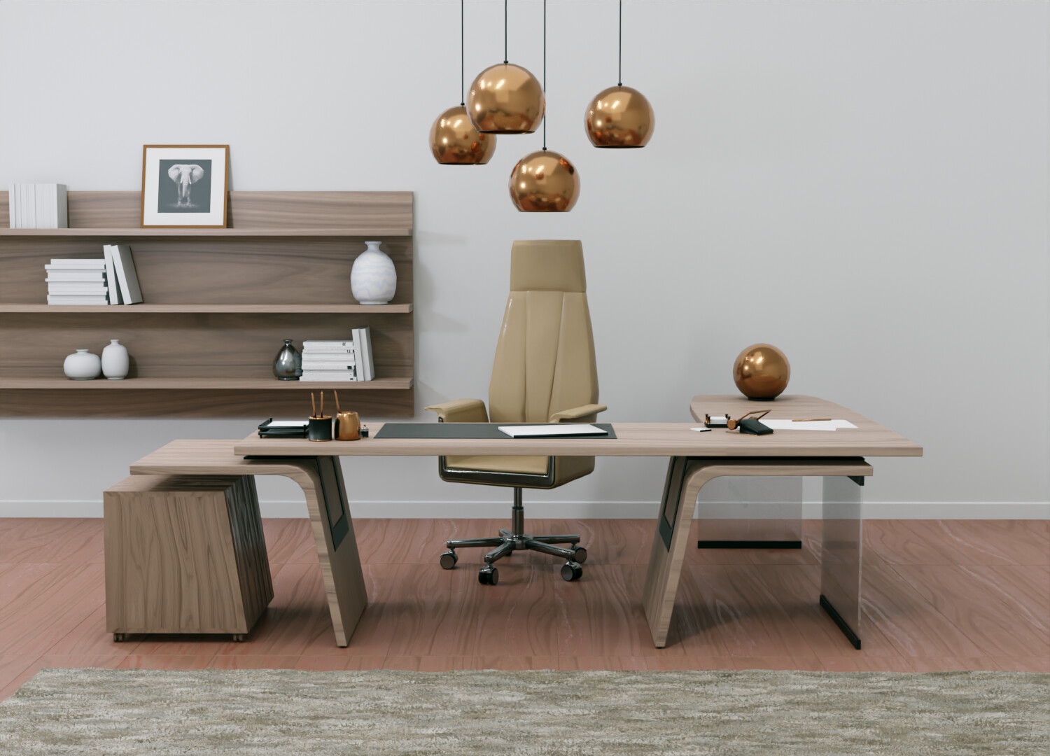 ArtStation - Un bureau - Scène 3D