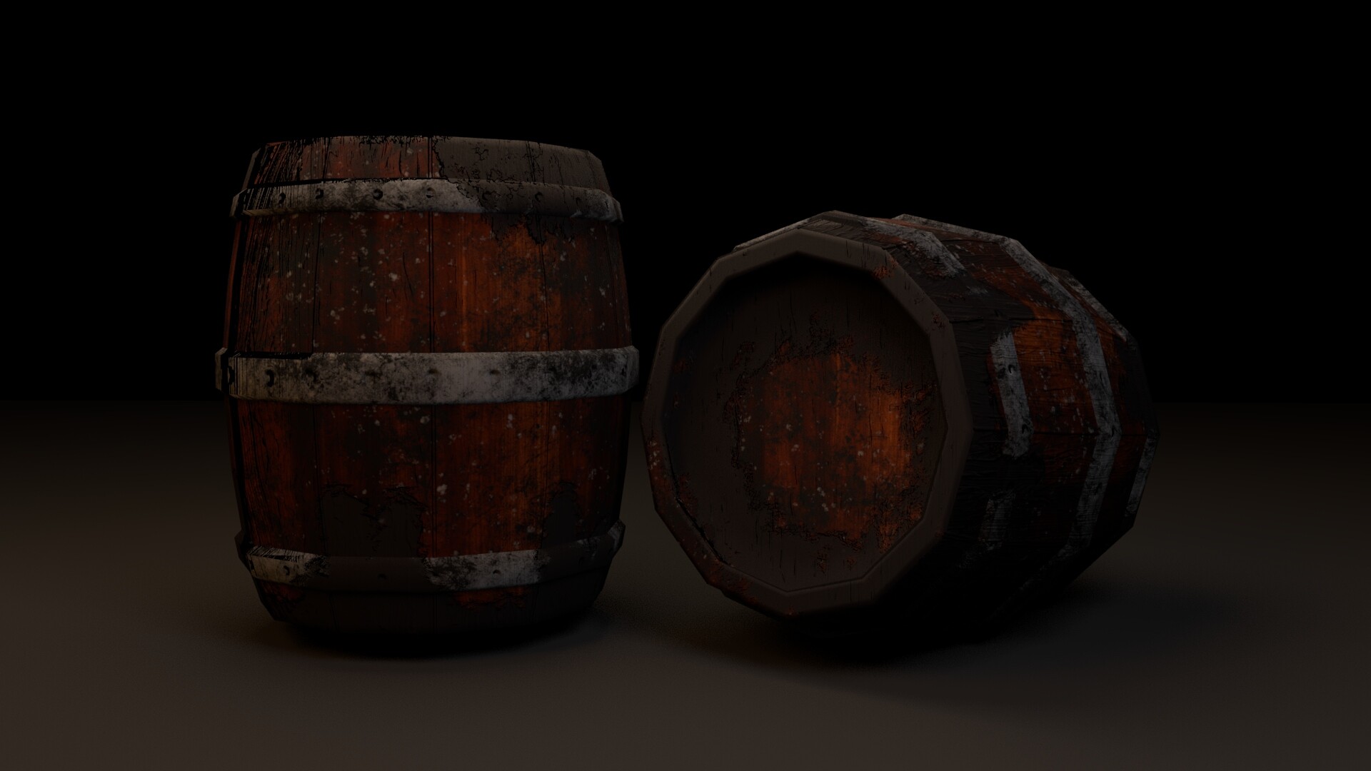 ArtStation - 3D BARREL MODEL