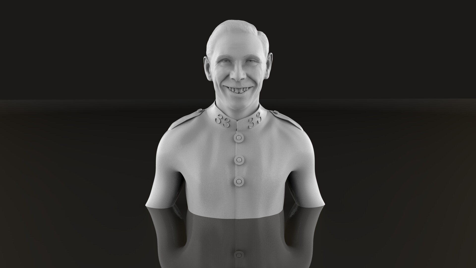 ArtStation - George Formby likeness