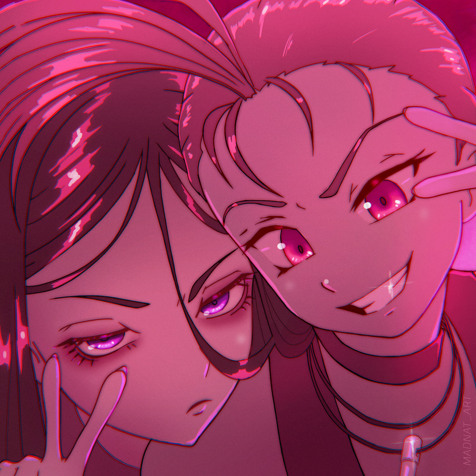 ArtStation - Jinx and Alice