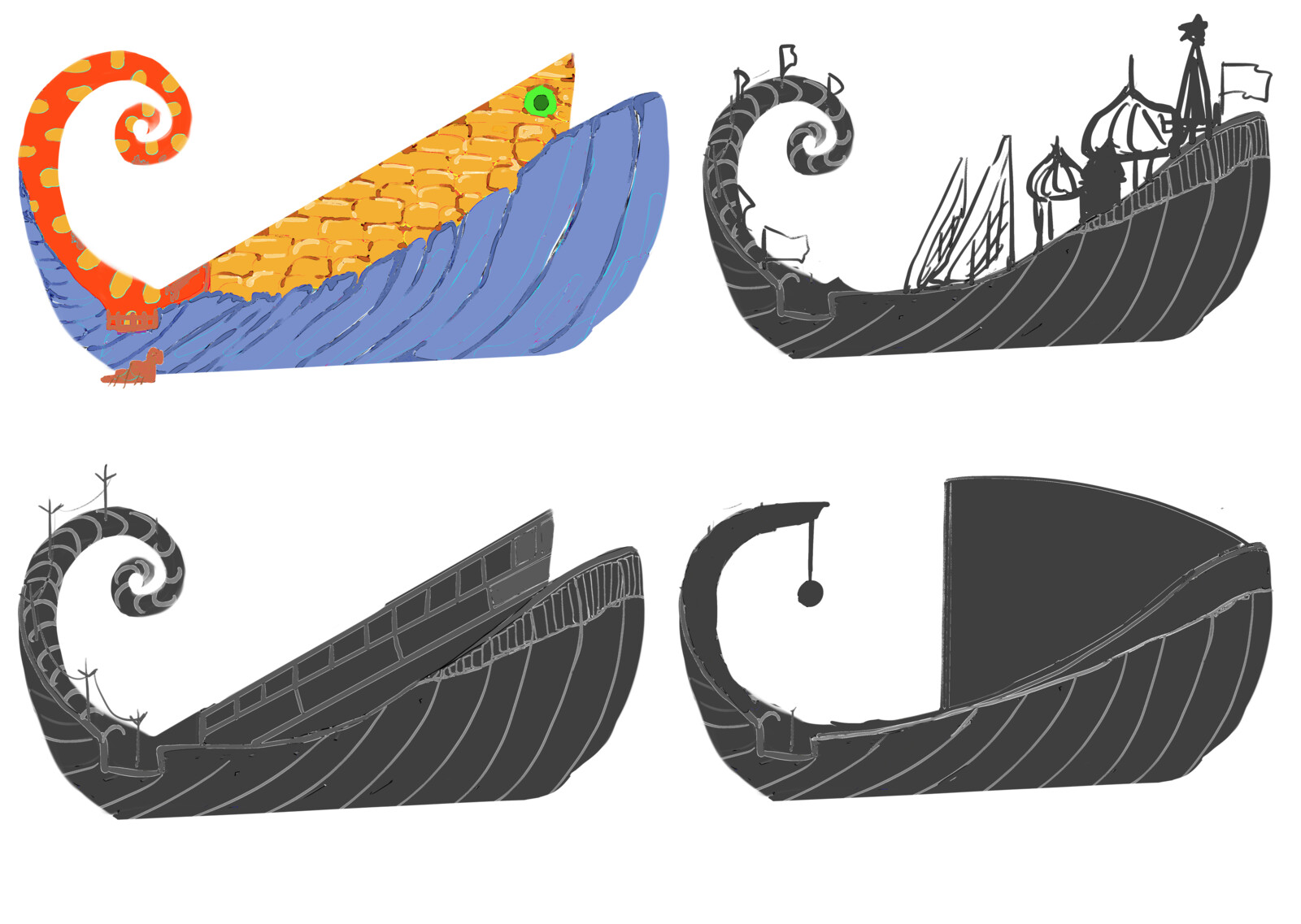Jiang Boyang - Ship design