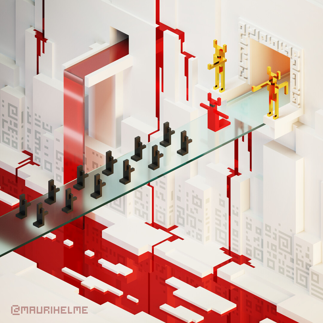 ArtStation - Voxel Parallel Worlds
