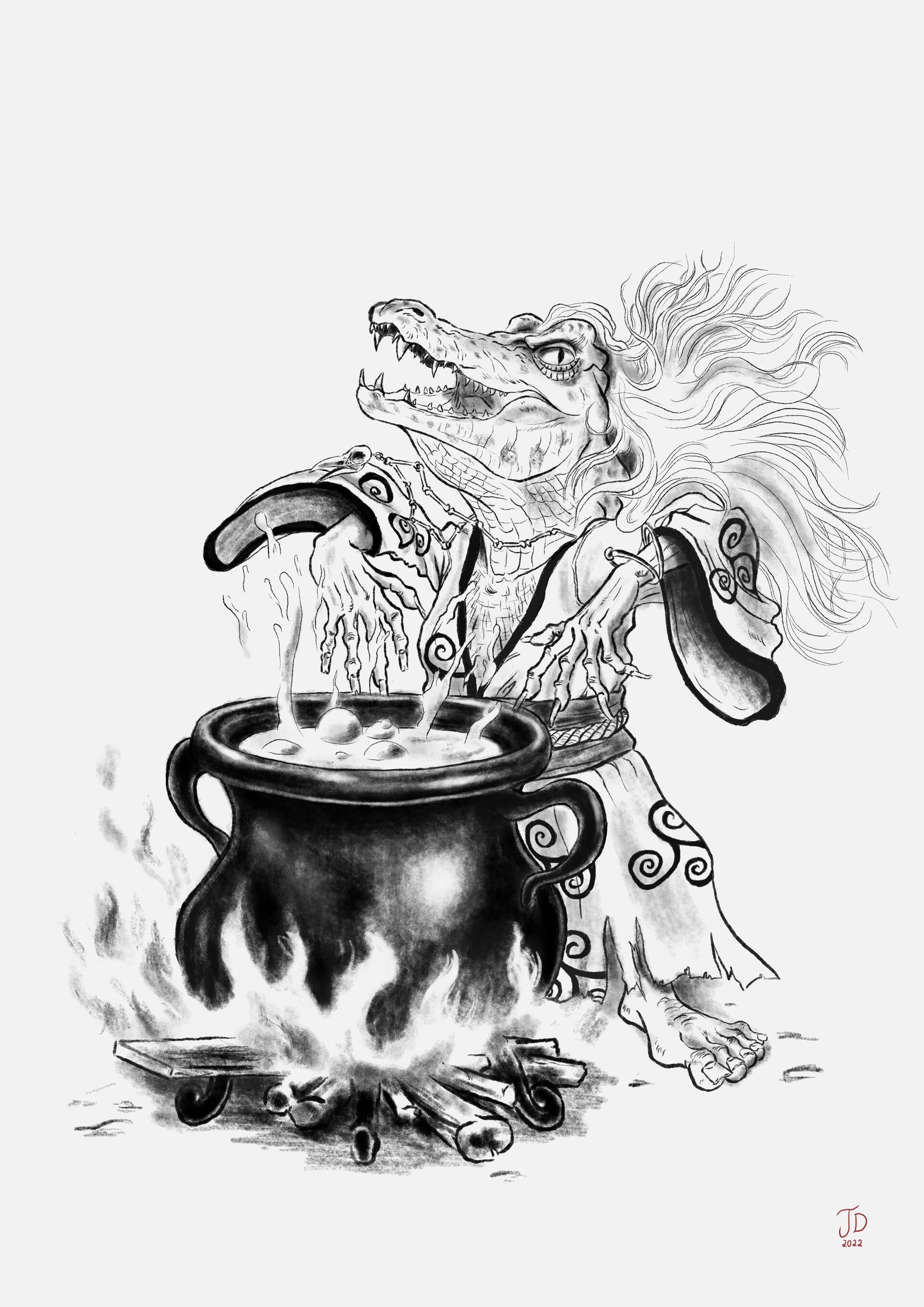 ArtStation - The Witch Cuca