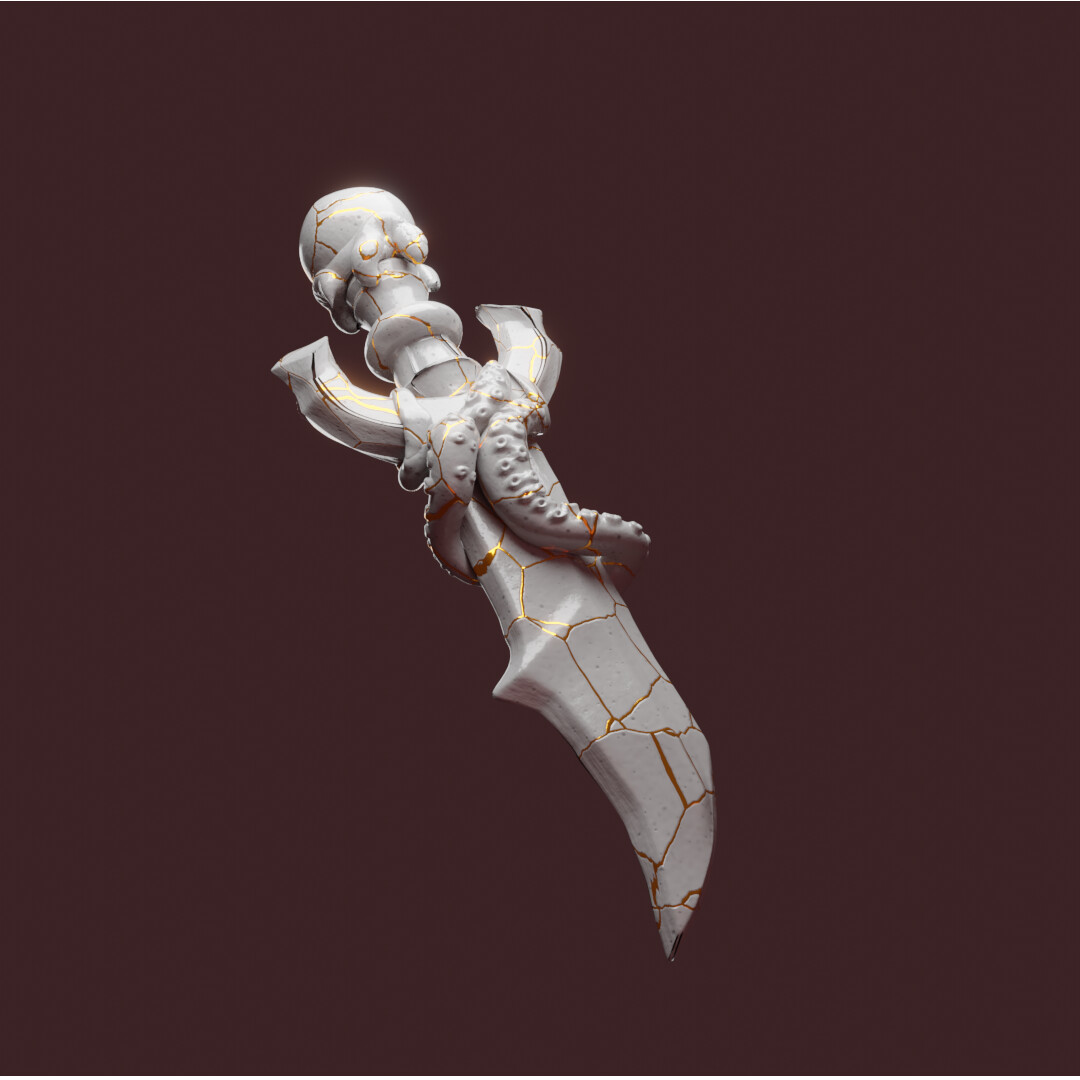 ArtStation - Sword based on the concept of Grace Liu
