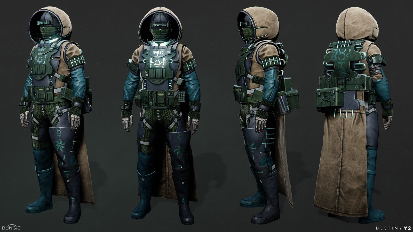 Allan Lee - Destiny 2 The Witch Queen: Hunter Veritas armor set