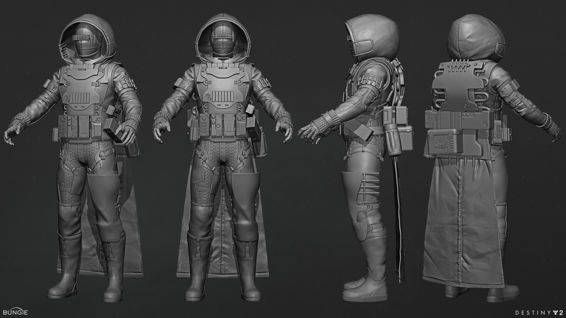 Allan Lee - Destiny 2 The Witch Queen: Hunter Veritas armor set