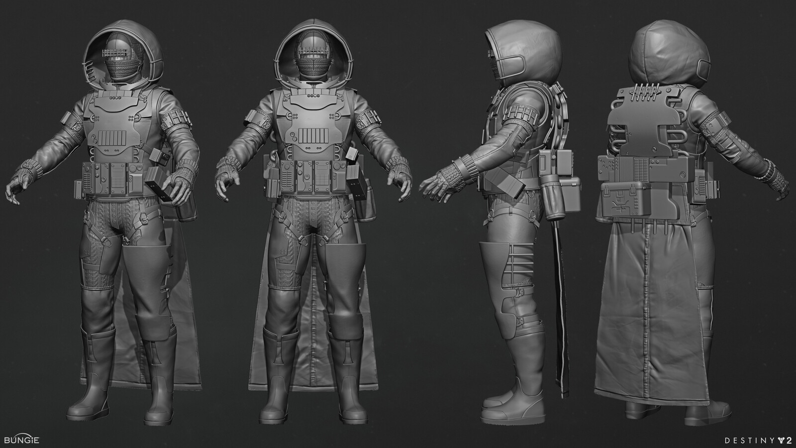 Allan Lee - Destiny 2 The Witch Queen: Hunter Veritas armor set