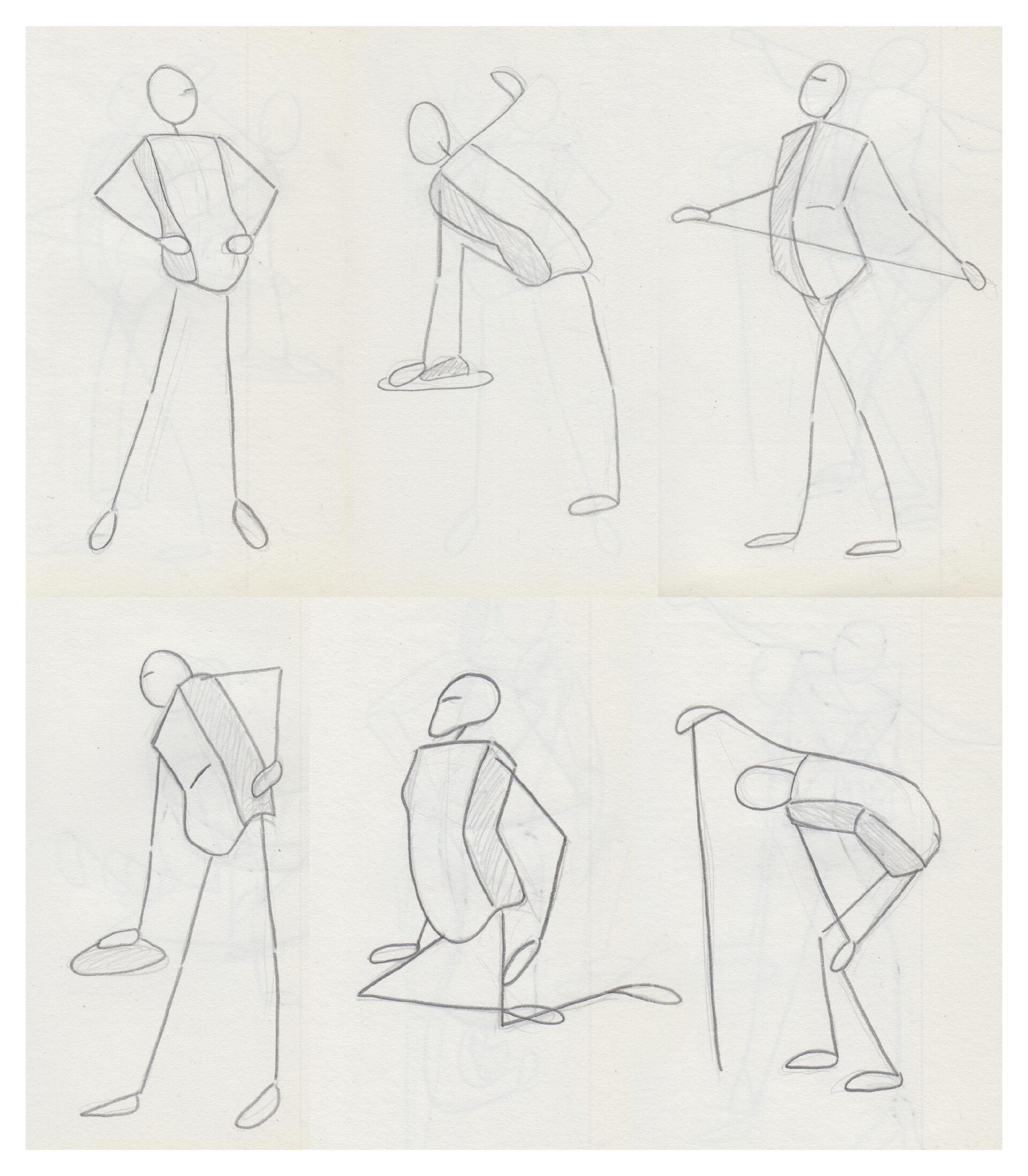 ArtStation - Human figure practice