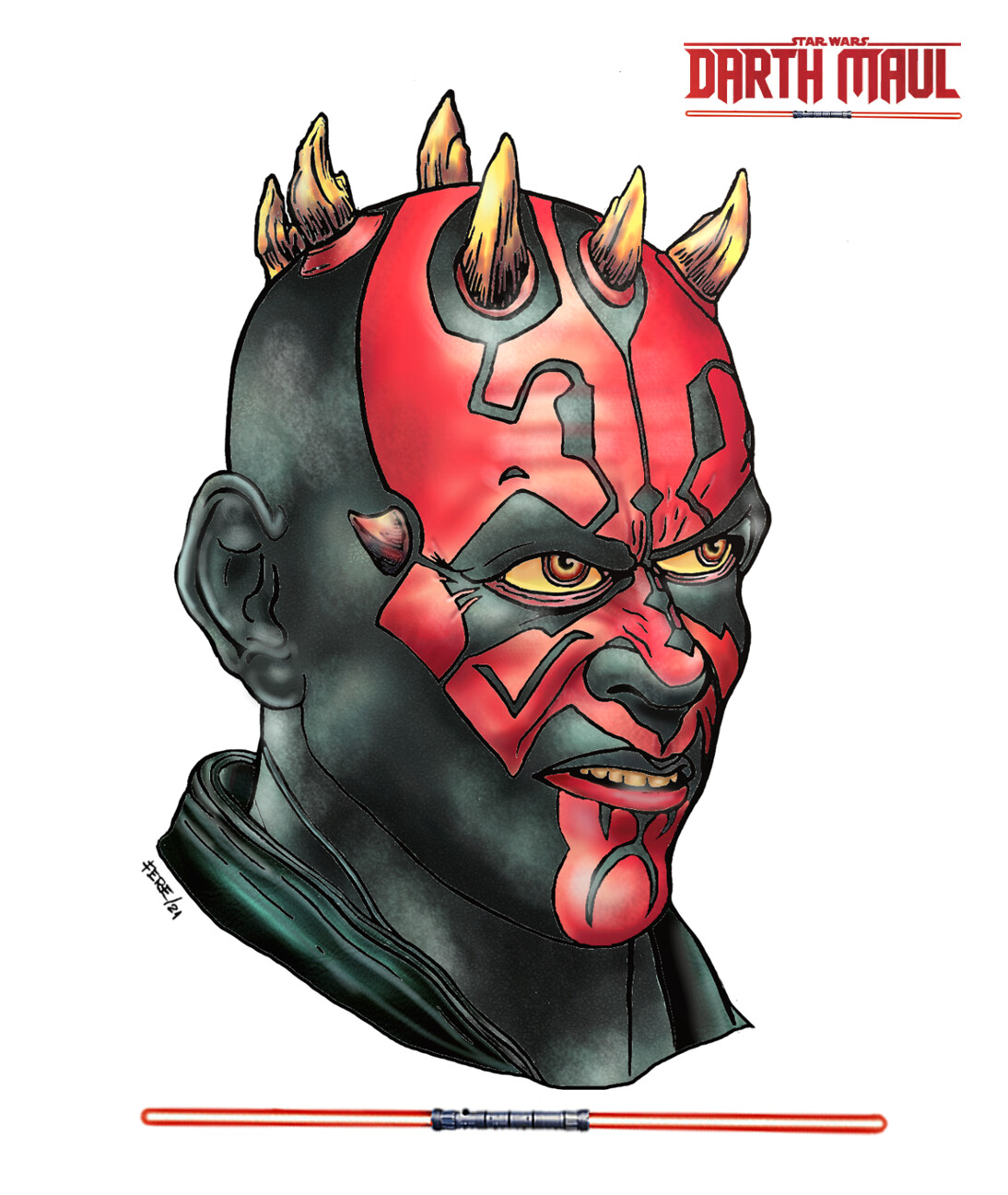 ArtStation - Darth Maul