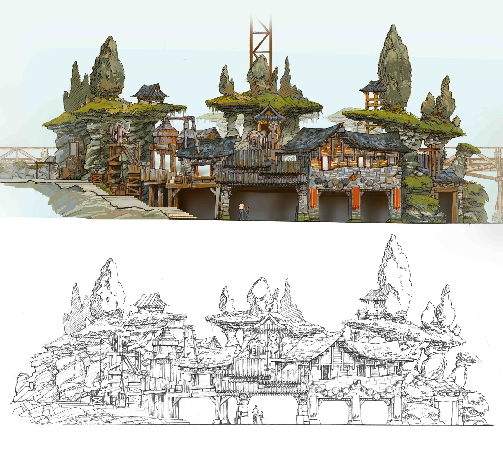 Luc Steadman - Monkey King Theme Park Land