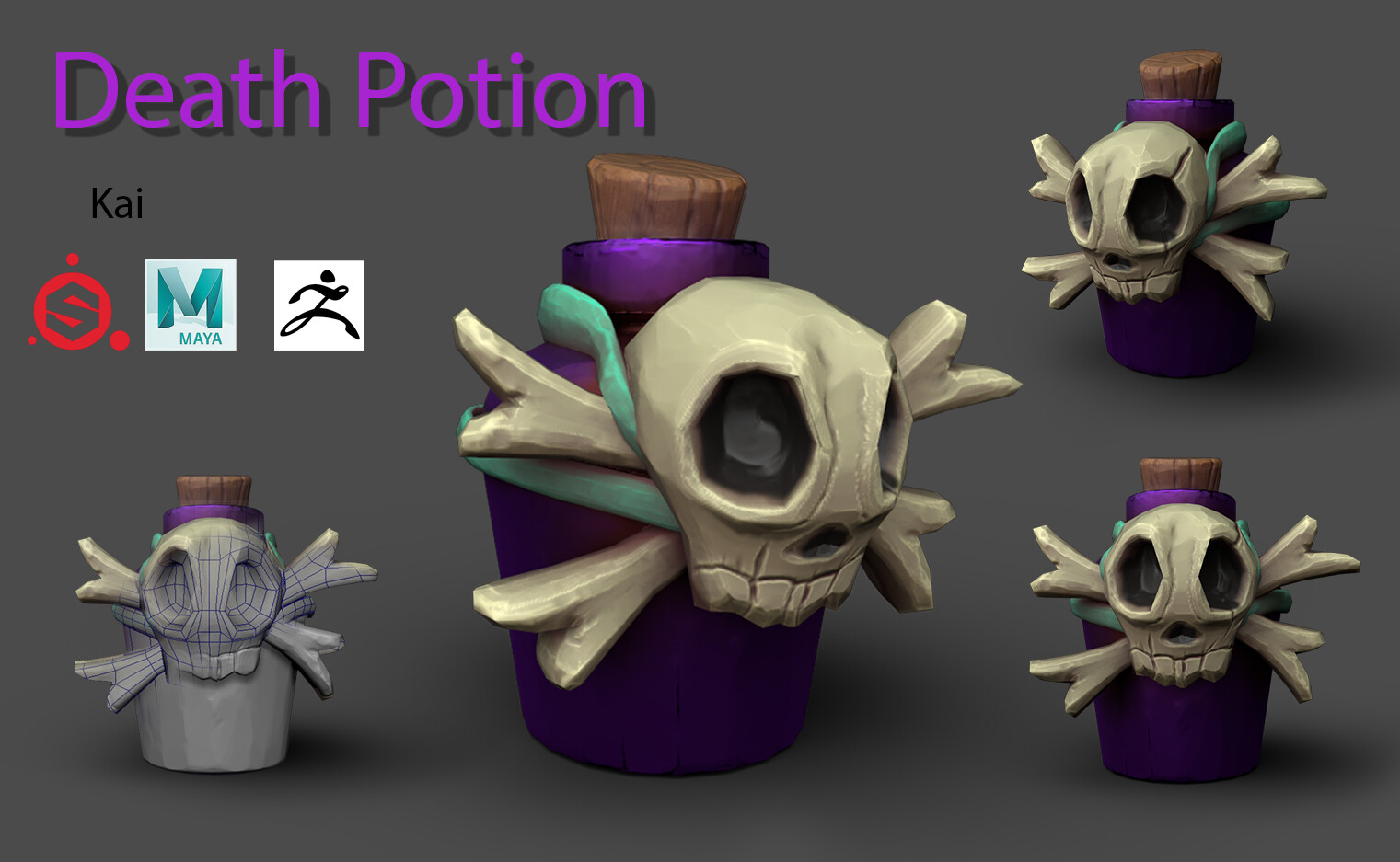 ArtStation - Death Potion