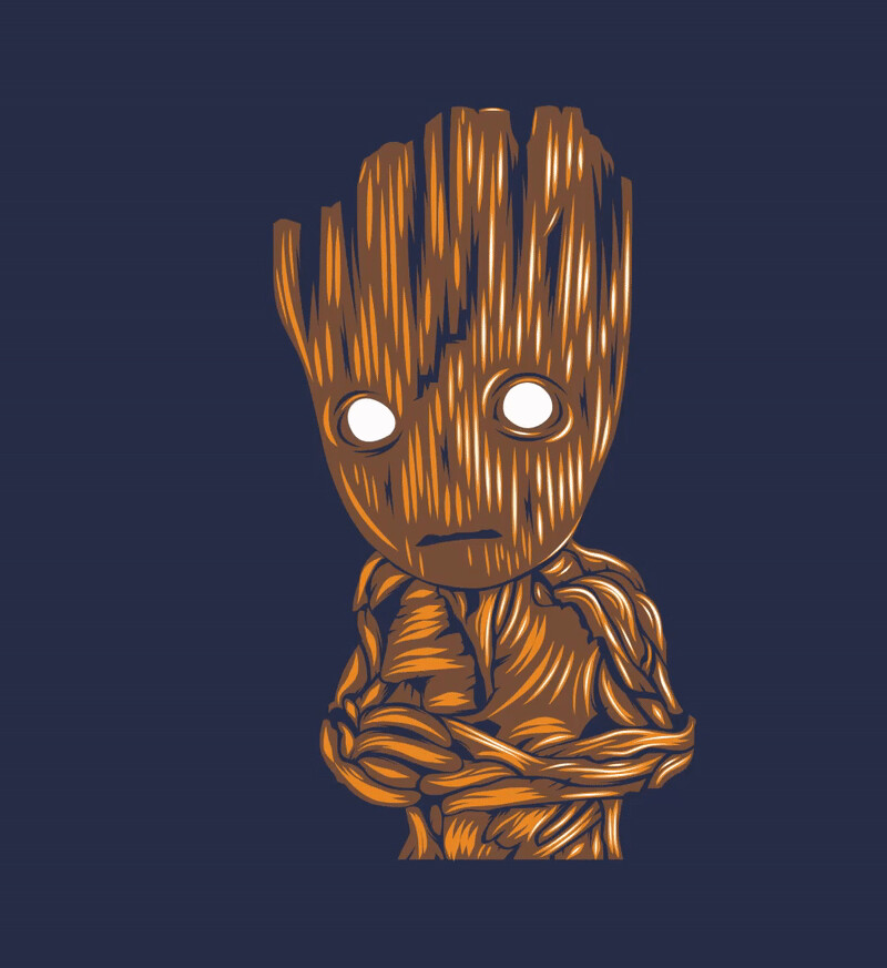 ArtStation - Groot Gif