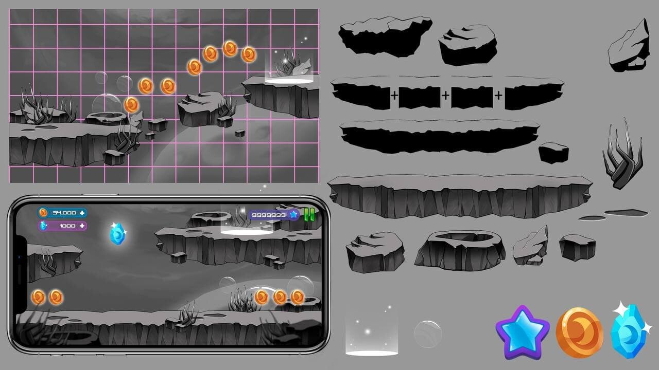 ArtStation - Game screen