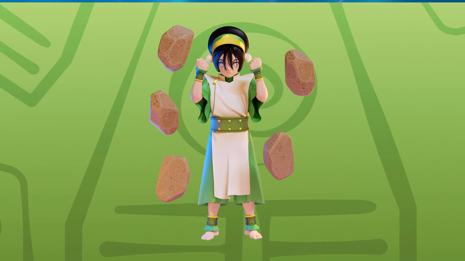 Art Portfolio - GameCoder Studios - Toph - Nickelodeon All Star Brawl