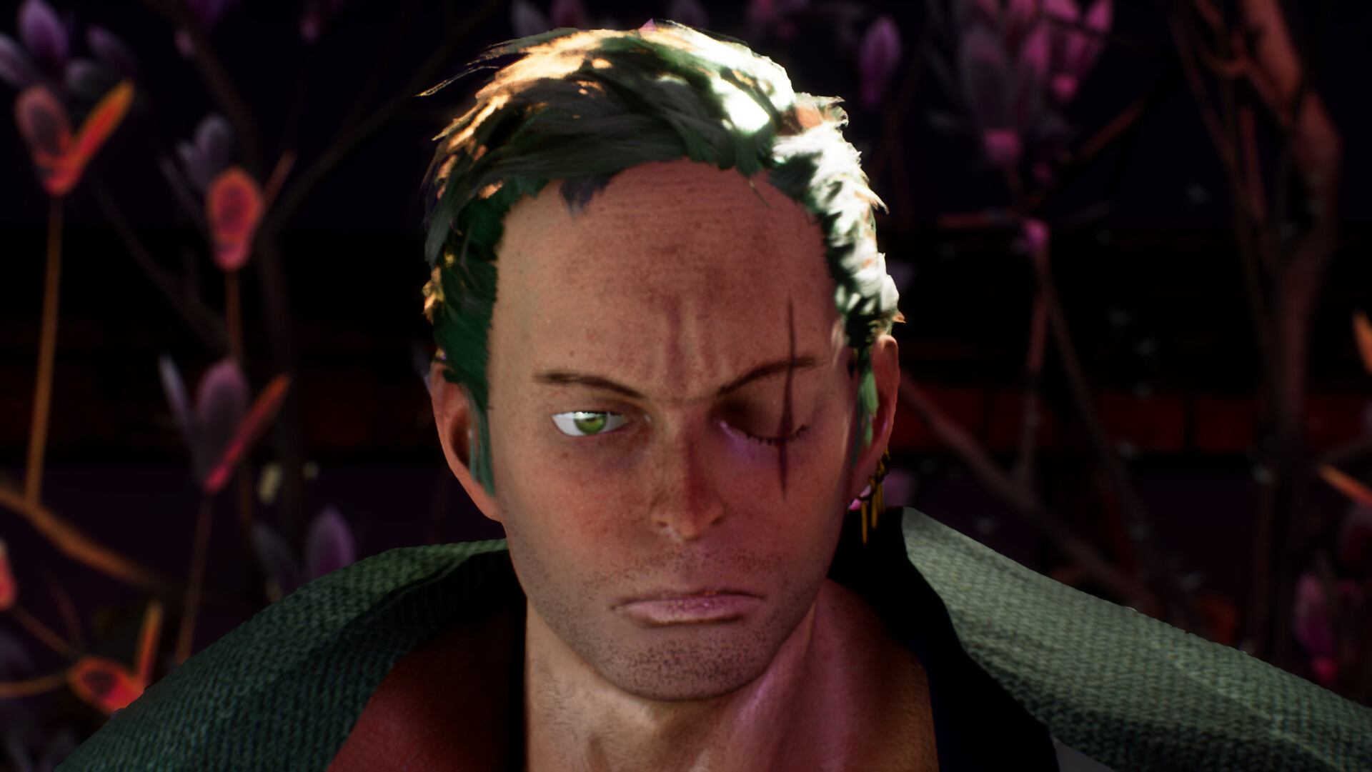 ArtStation - Realistic game ready character, Roronoa Zoro