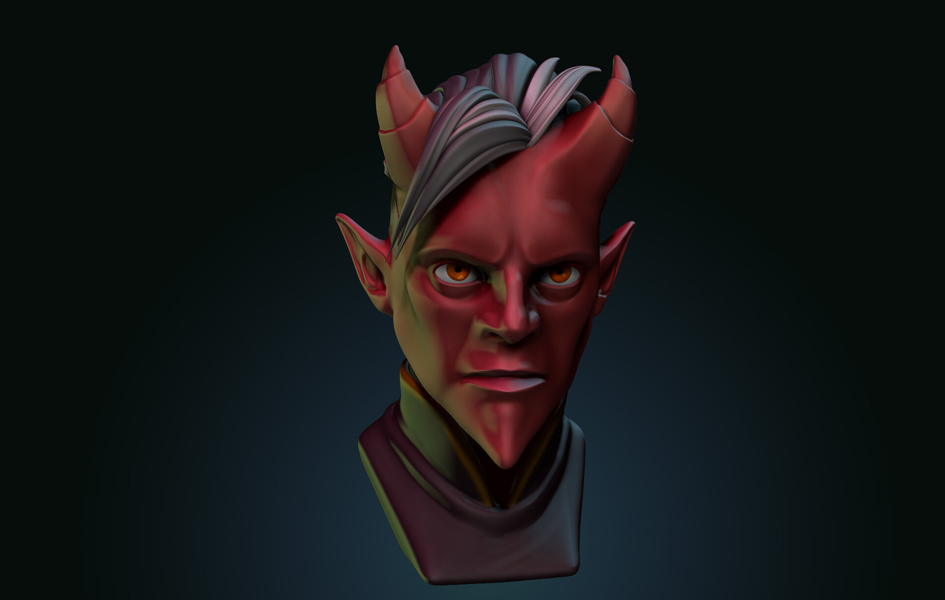 ArtStation - Tiefling from D&D